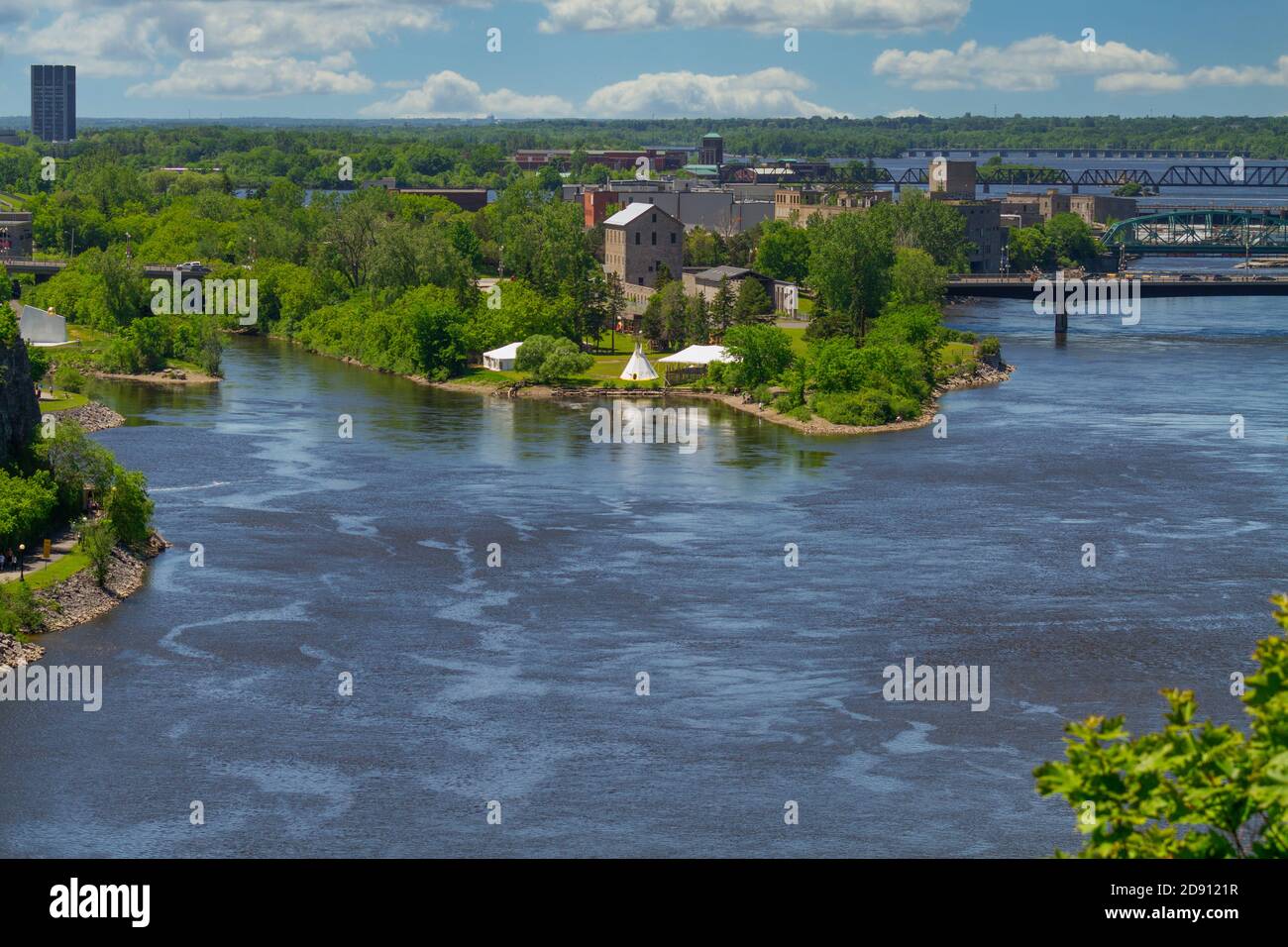 Ottawa island view hi-res stock photography and images - Alamy