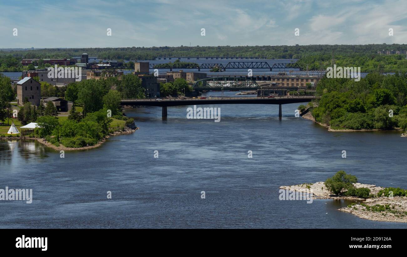 Ottawa river bridges hi-res stock photography and images - Alamy