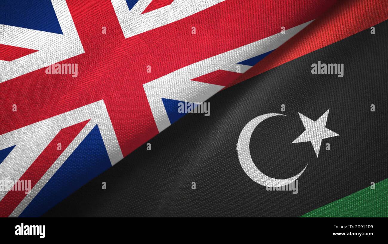 Libya united kingdom flag hi-res stock photography and images - Alamy