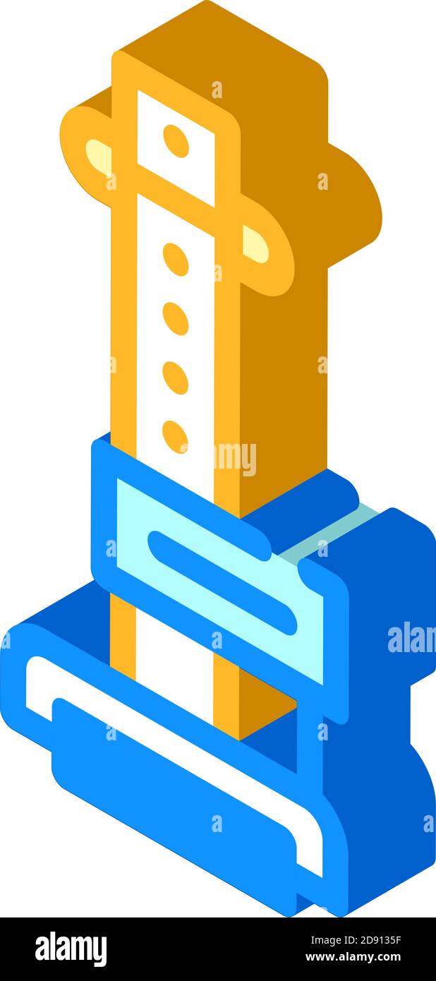 anthropometry tool isometric icon vector illustration sign Stock Vector ...