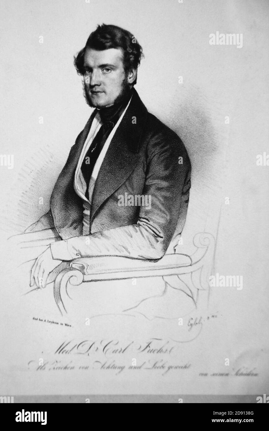 Karl Fuchs Litho Stock Photo - Alamy