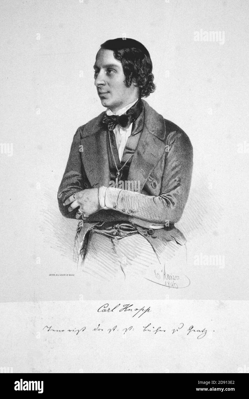 Karl Knopp Litho Stock Photo - Alamy