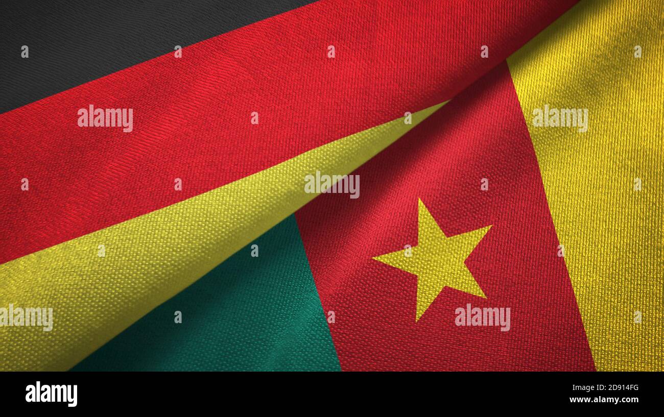 Germany cameroon flag hi-res stock photography and images - Alamy