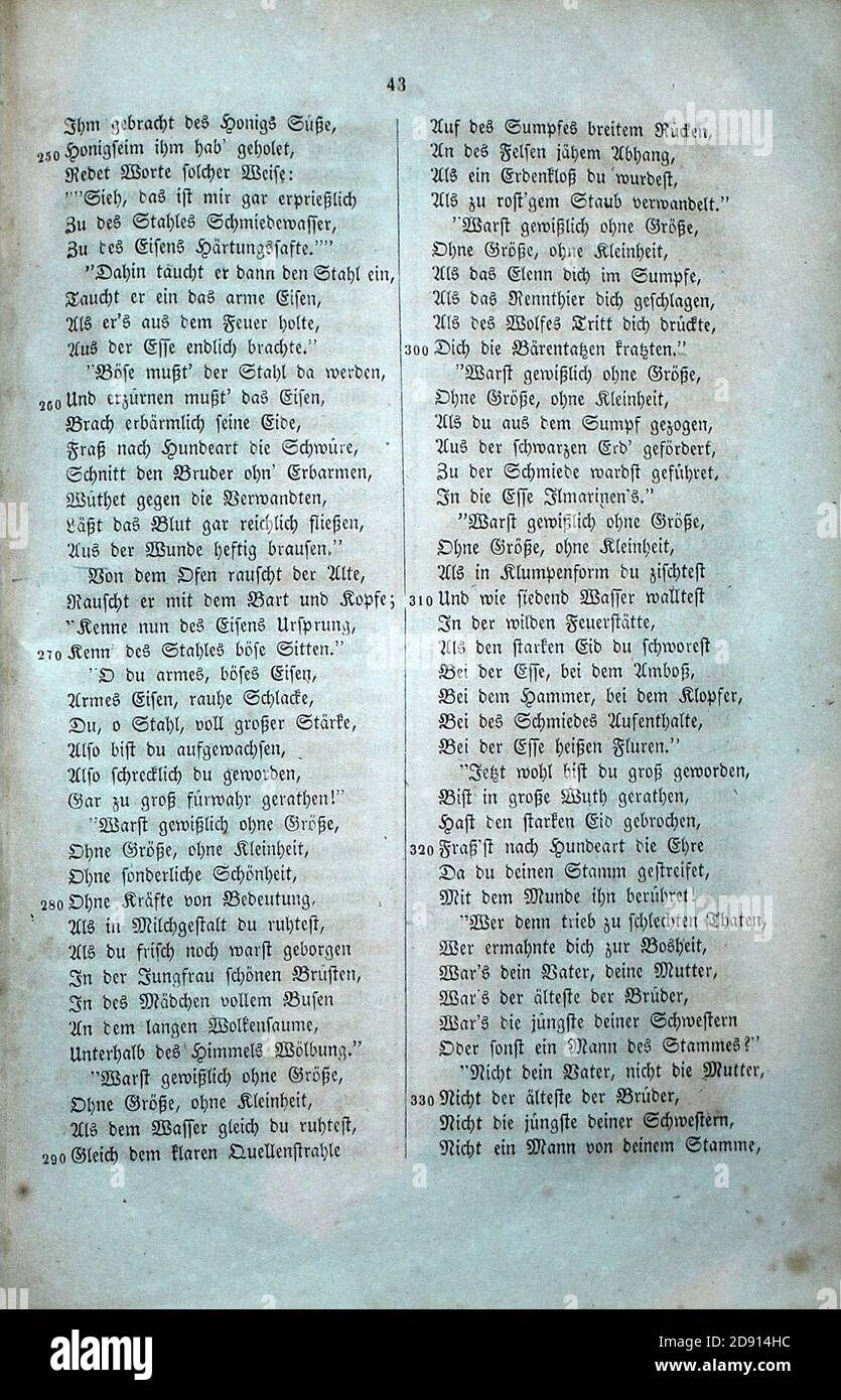 Kalewala, das National-Epos der Finnen - 043 Stock Photo - Alamy