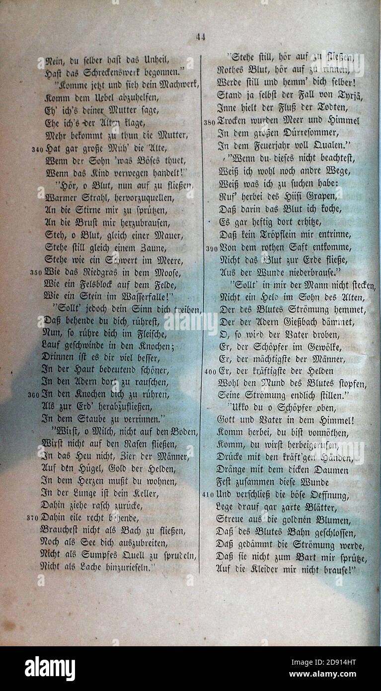 Kalewala, das National-Epos der Finnen - 044 Stock Photo - Alamy