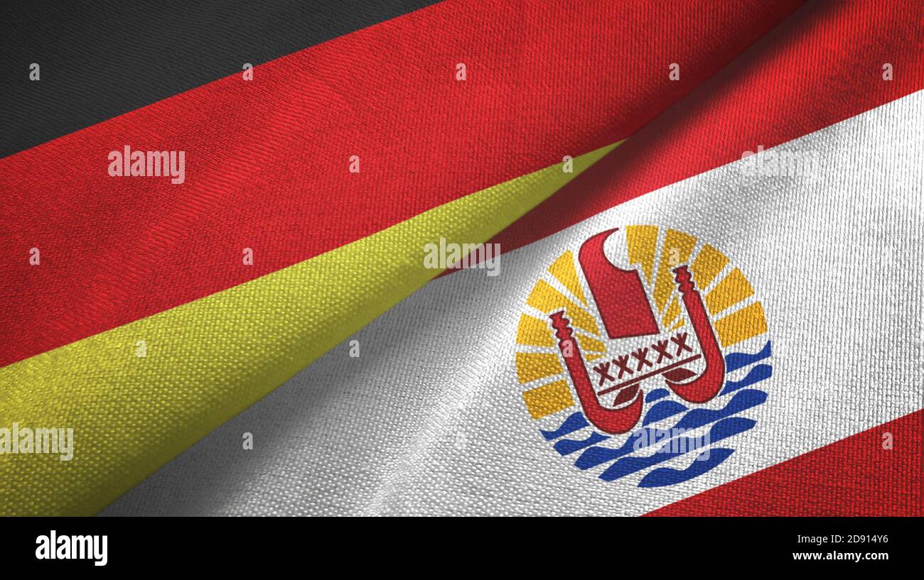 French polynesia germany flag hi-res stock photography and images - Alamy