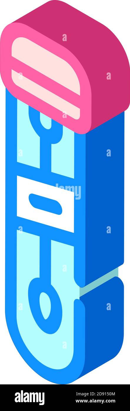 feces container isometric icon vector illustration sign Stock Vector ...