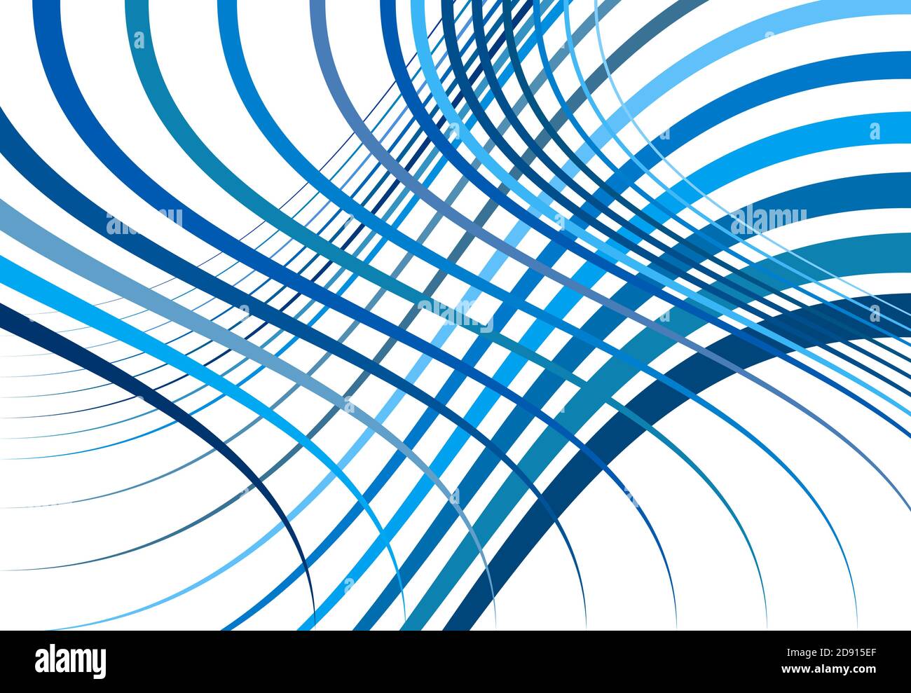 Grid, mesh of wavy, undulating, waving, billowy lines. Abstract ...