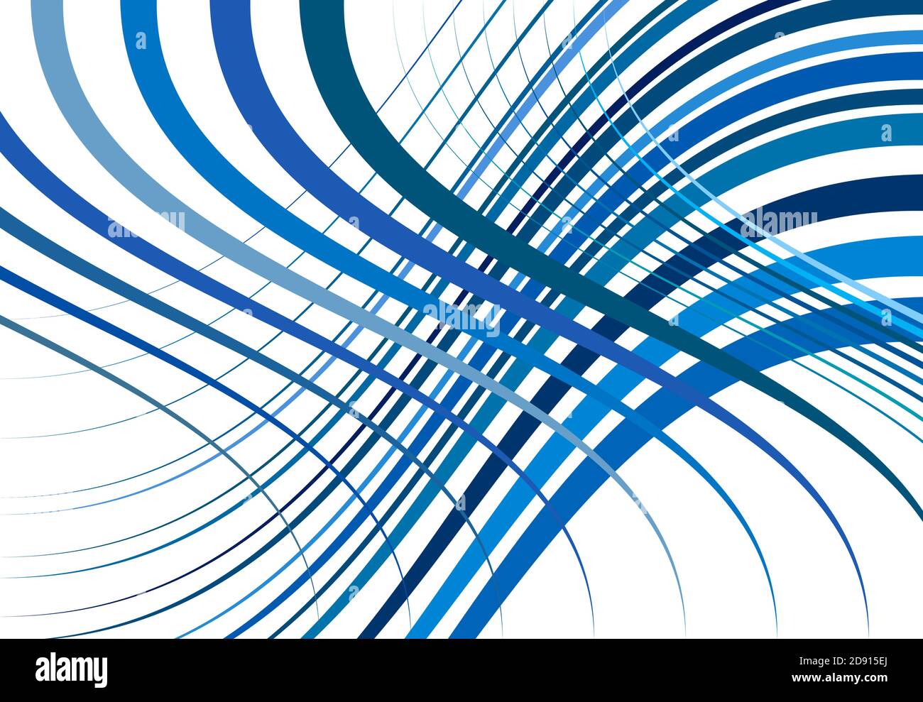 Grid, mesh of wavy, undulating, waving, billowy lines. Abstract ...