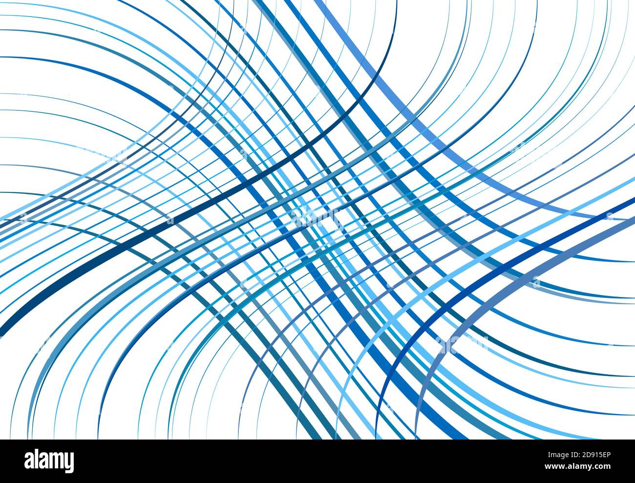 Grid, mesh of wavy, undulating, waving, billowy lines. Abstract ...