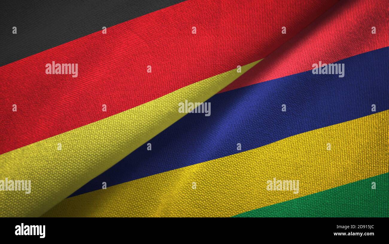 Germany mauritius flag hi-res stock photography and images - Alamy