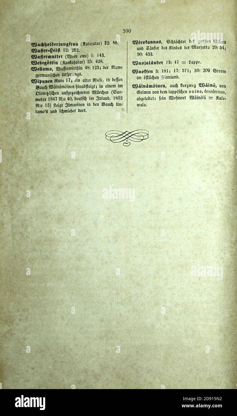 Kalewala, das National-Epos der Finnen - 300 Stock Photo - Alamy