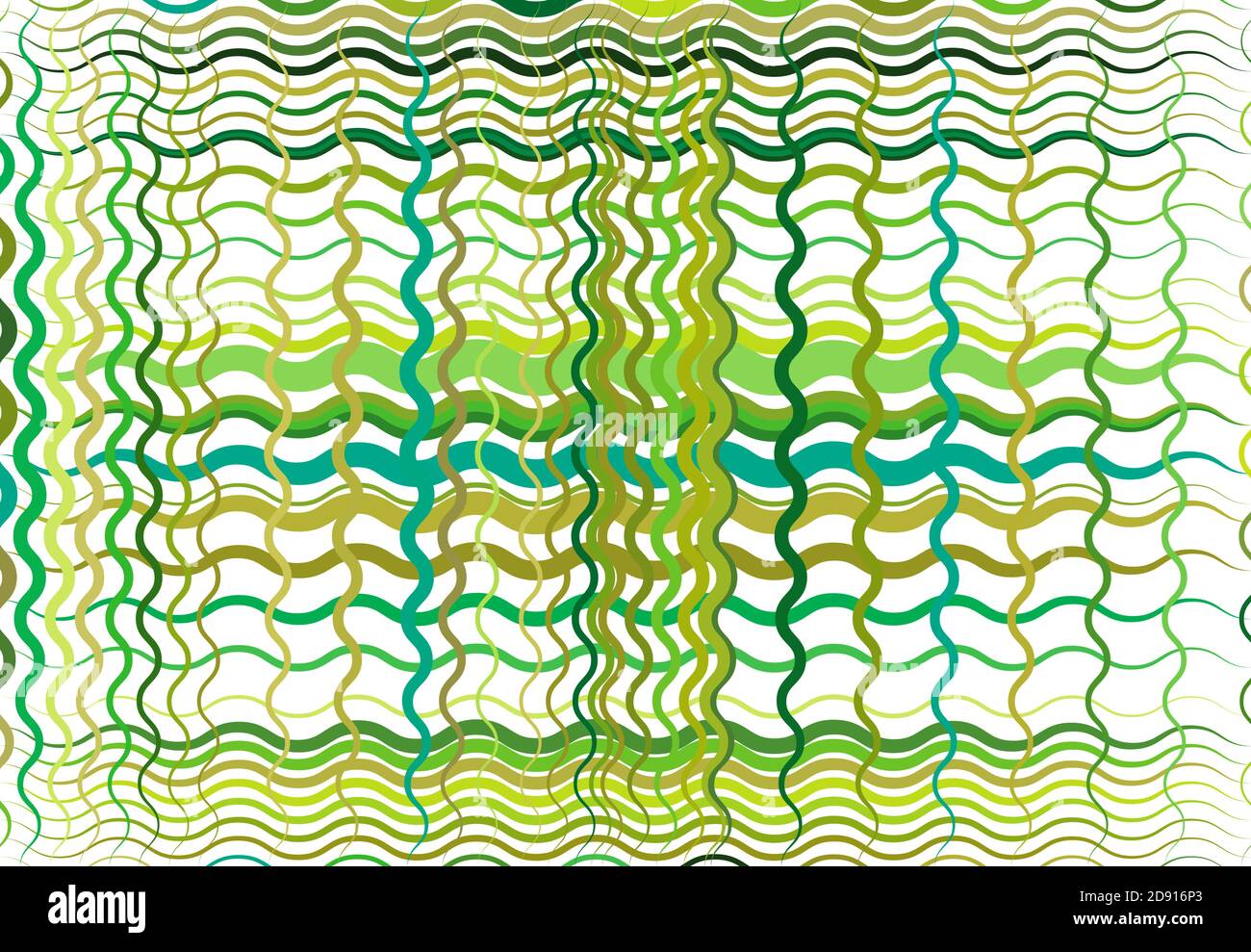Grid, mesh of wavy, undulating, waving, billowy lines. Abstract ...