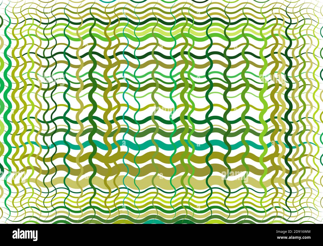 Grid, mesh of wavy, undulating, waving, billowy lines. Abstract ...