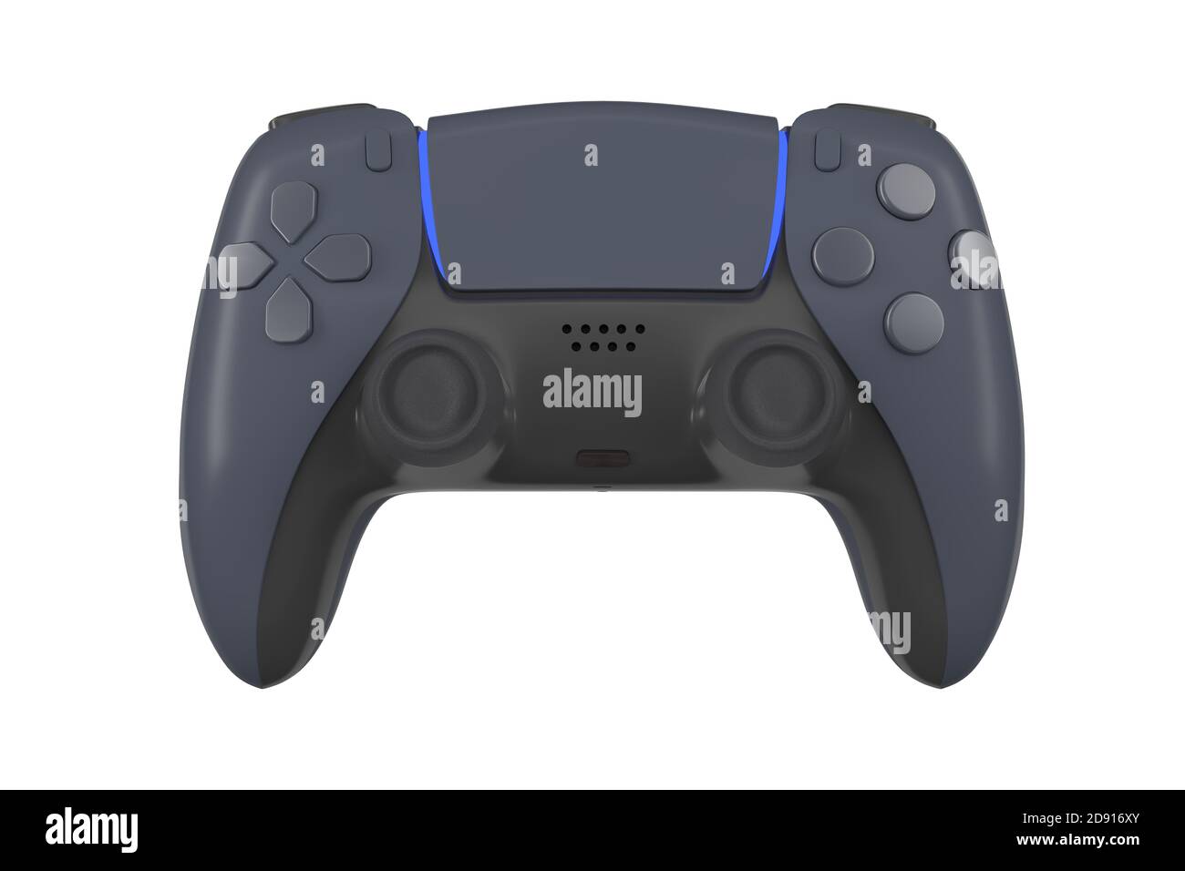 Realistic video game controller isolated on white with clipping path ...