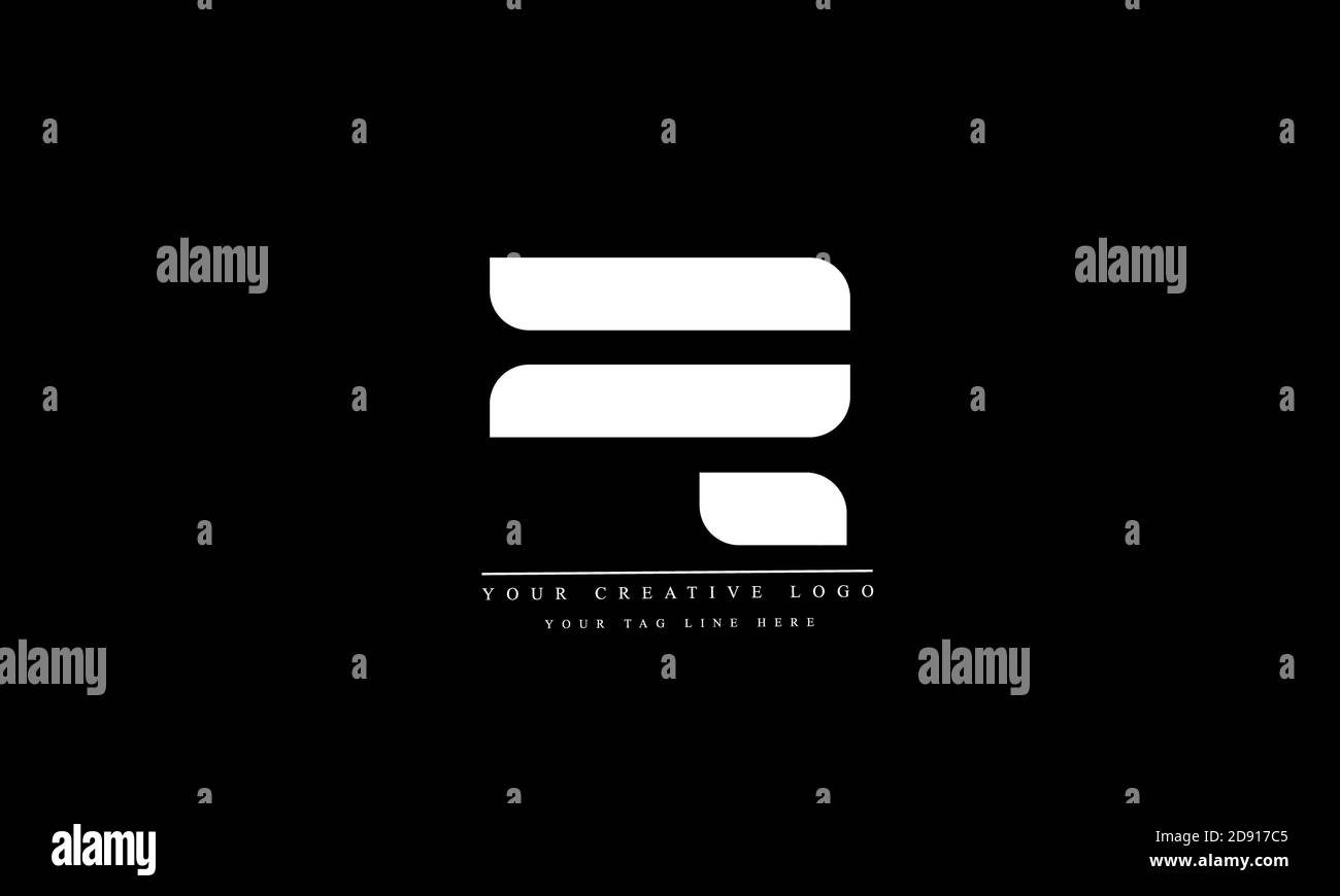 R Letter Logo Design with Creative Modern Trendy Typography R Letter ...