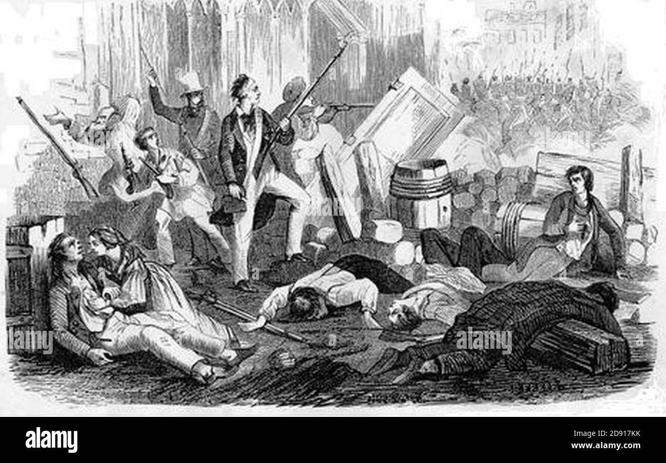 Rebellion scene Black and White Stock Photos & Images - Alamy