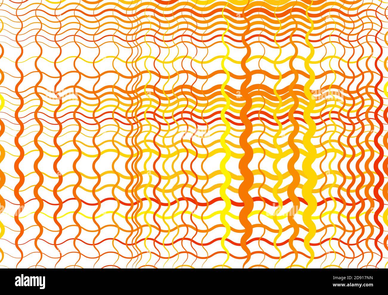 Grid, mesh of wavy, undulating, waving, billowy lines. Abstract ...