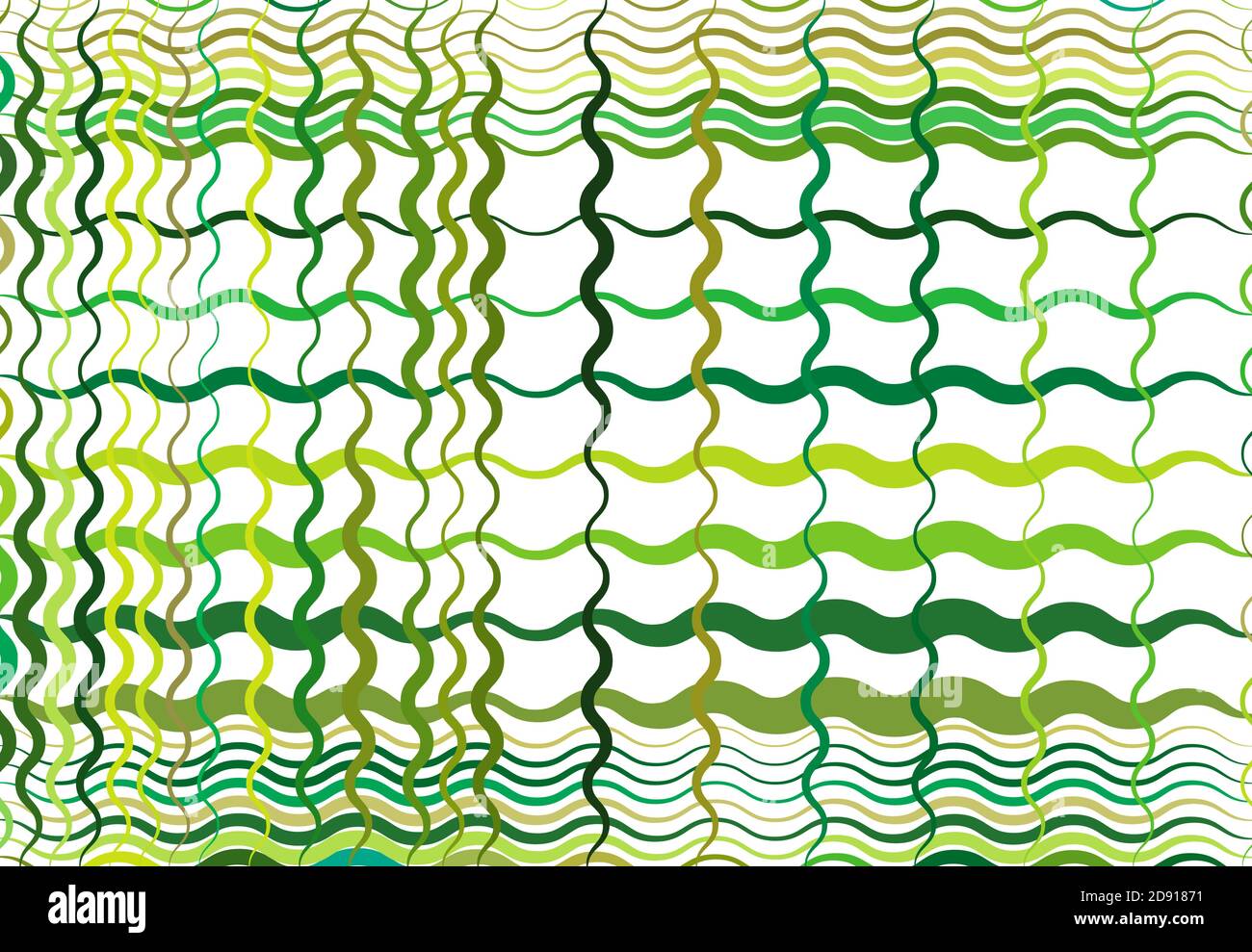 Grid, mesh of wavy, undulating, waving, billowy lines. Abstract ...