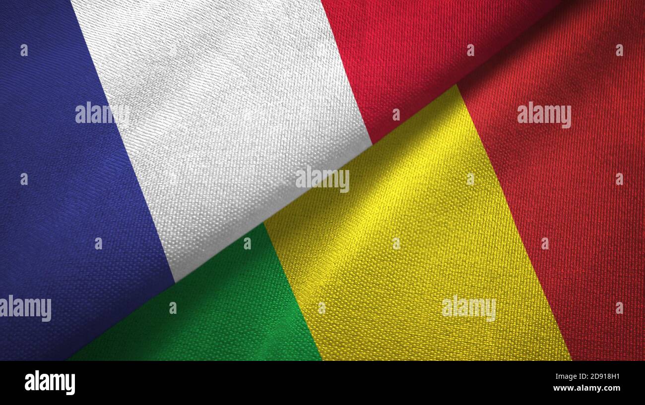 France mali flag hi-res stock photography and images - Alamy