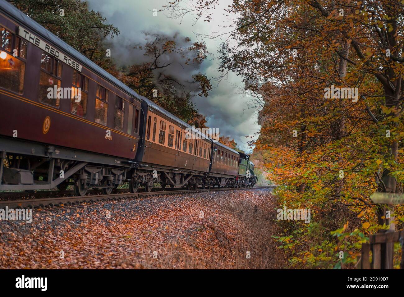 Disappearing train hi-res stock photography and images - Alamy
