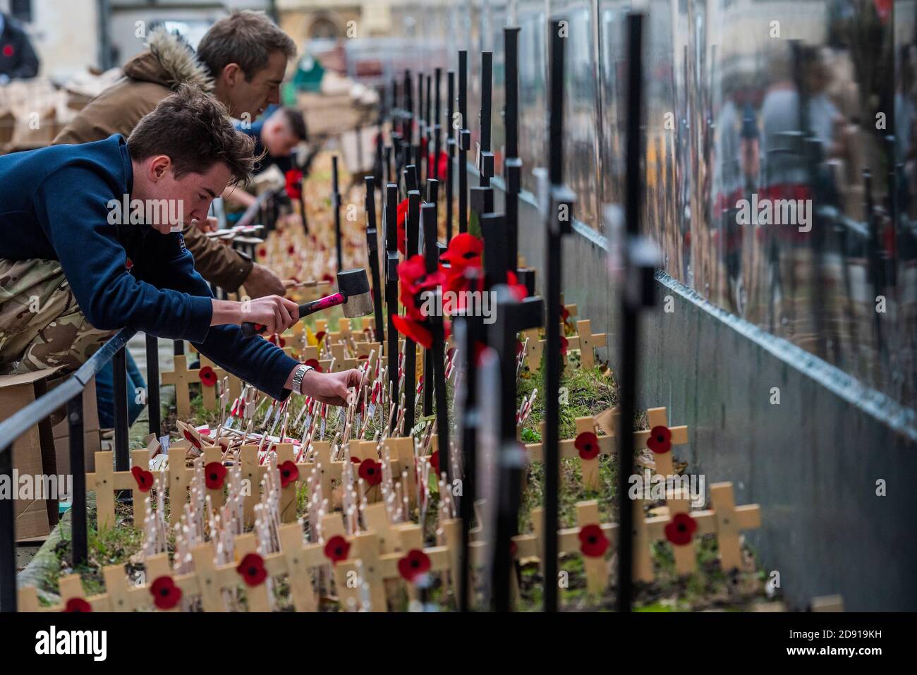 Royal british legion poppy factory hi-res stock photography and images ...