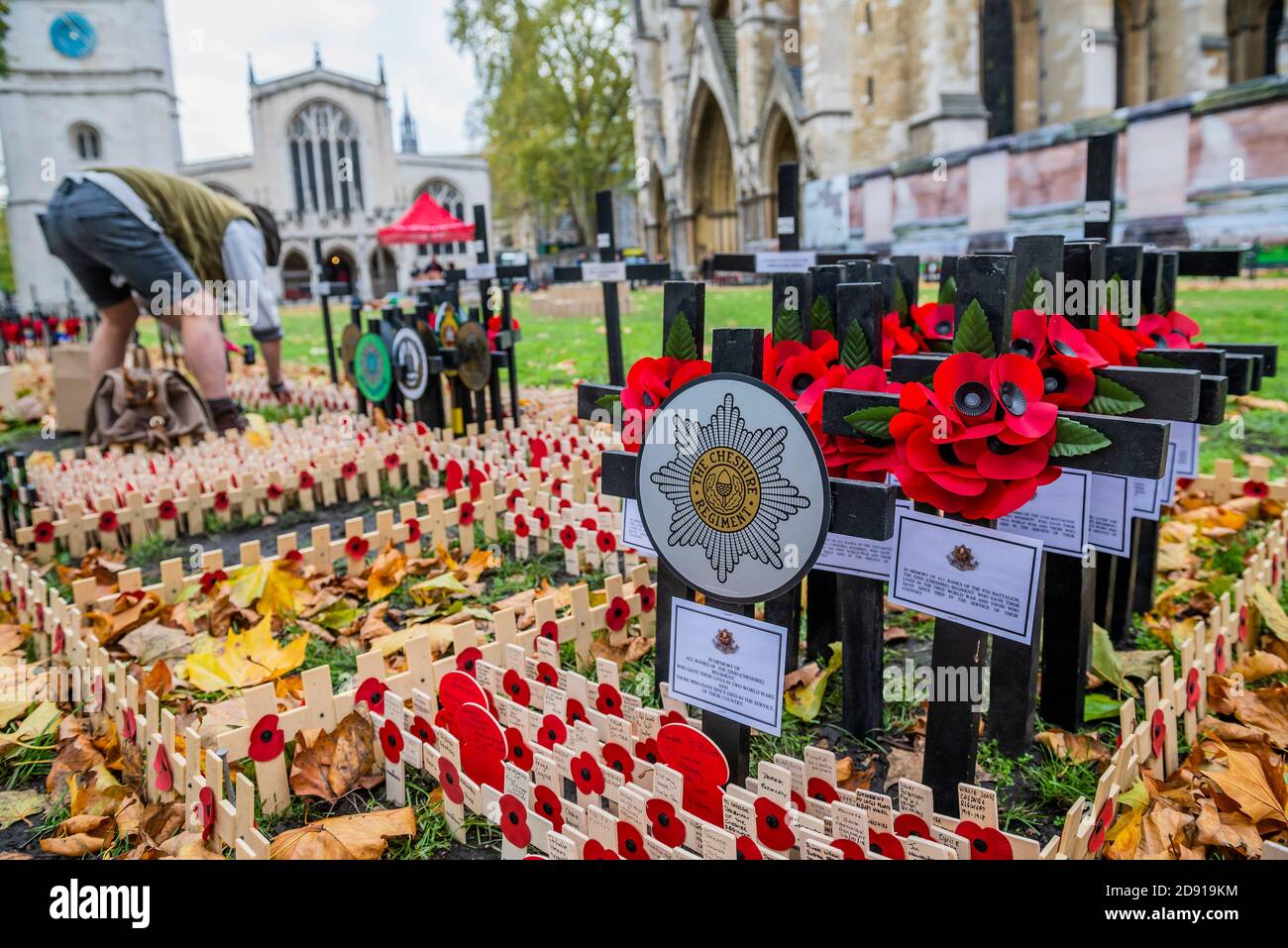 Royal british legion poppy factory hi-res stock photography and images ...