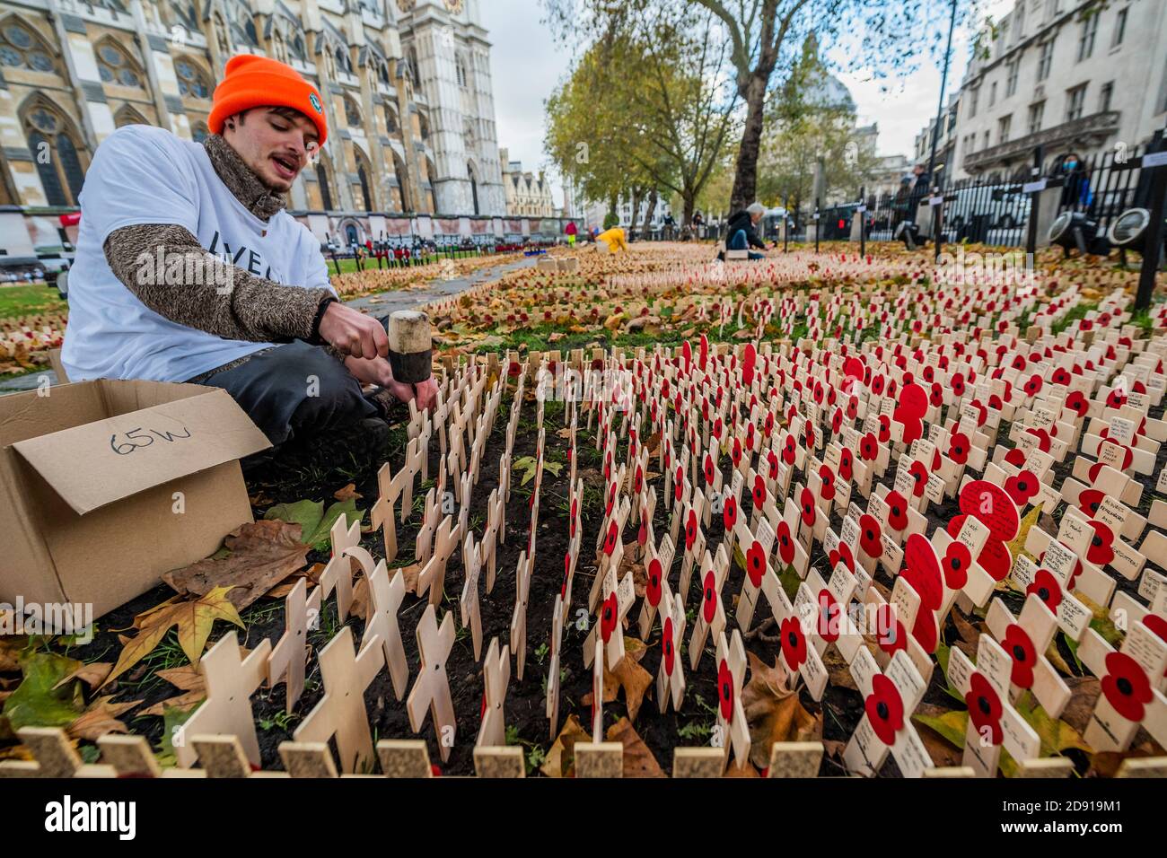 Royal british legion poppy factory hi-res stock photography and images ...