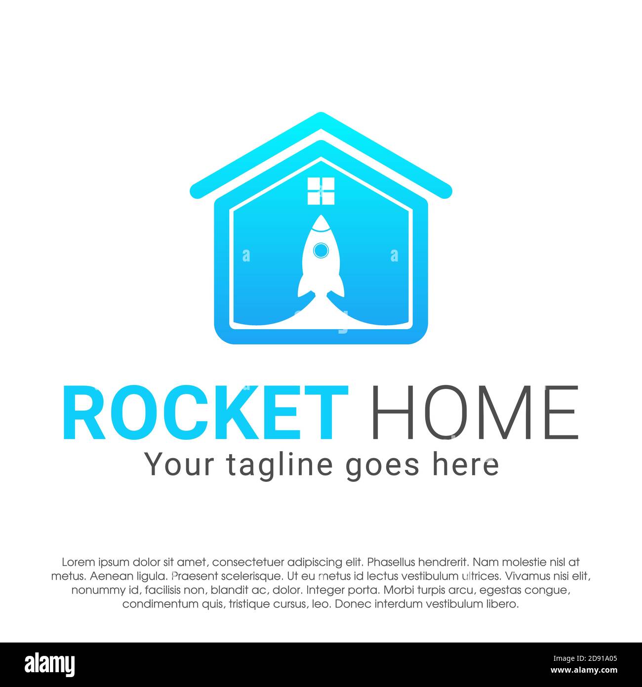 Creative home logo Stock Vector Images - Alamy