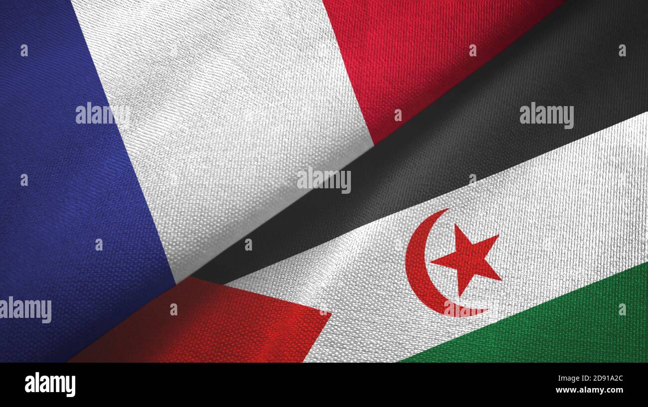 France western sahara flag hi-res stock photography and images - Alamy