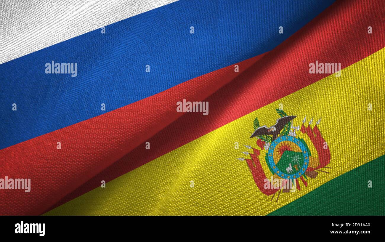Russia bolivia flag hi-res stock photography and images - Alamy