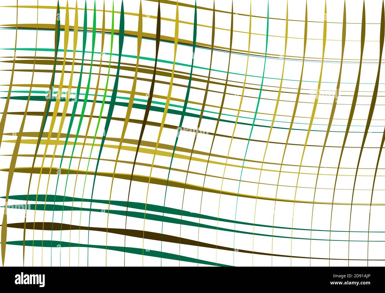 Grid, mesh of wavy, undulating, waving, billowy lines. Abstract ...