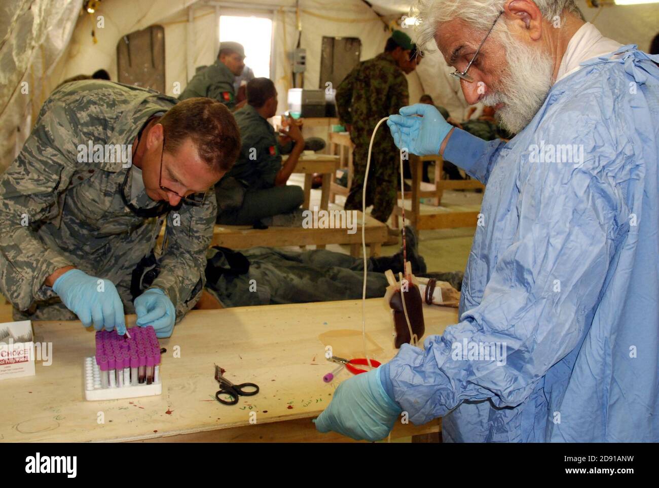Kandahar Hospital Fills Blood Supplies before Ramadan (4849665107 Stock ...