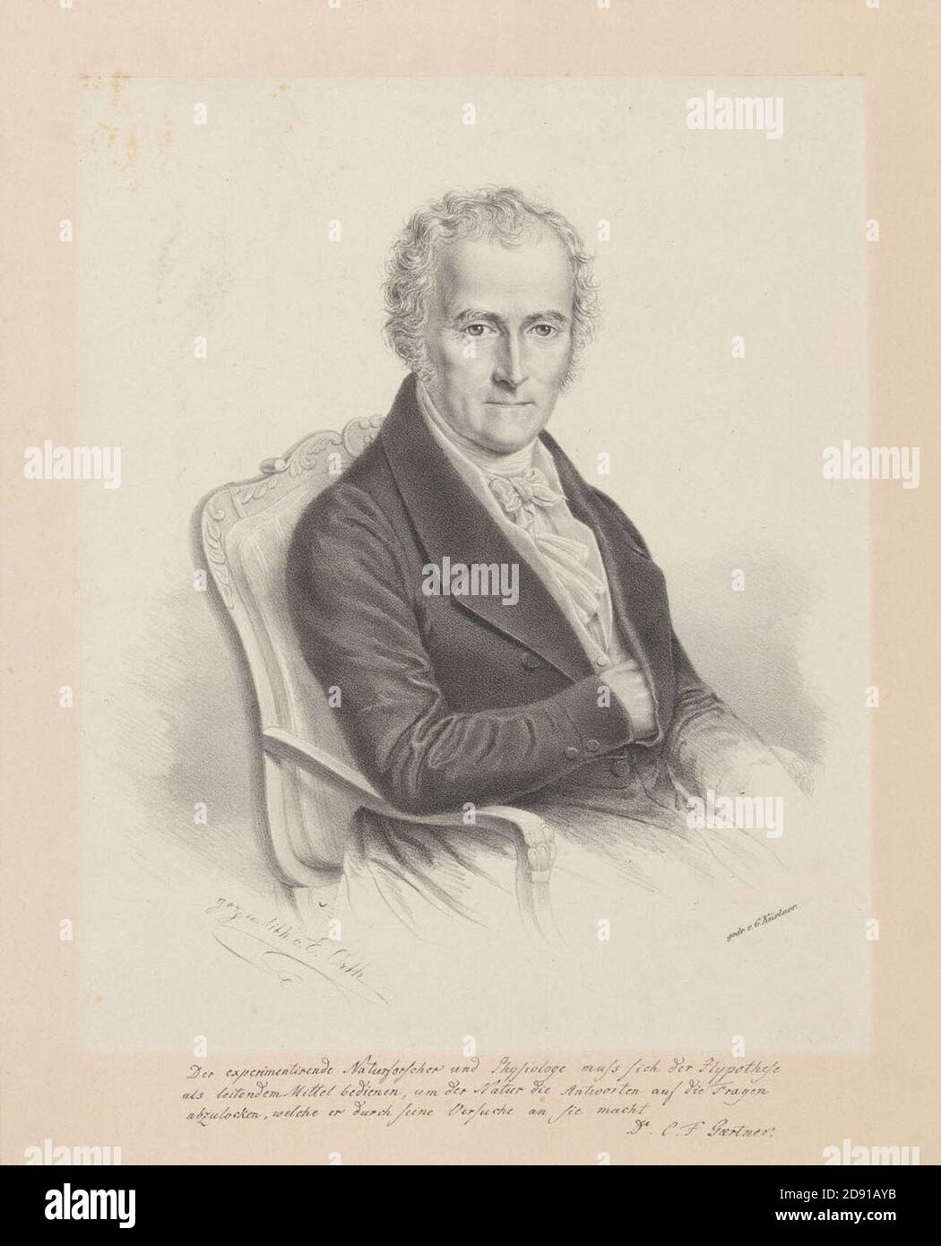 Karl Friedrich von Gaertner von Emil Orth Stock Photo - Alamy