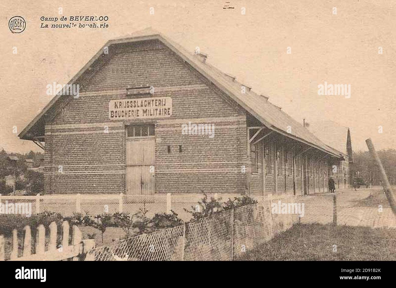 Kamp van Beverloo. Krijgsslachterij Stock Photo - Alamy