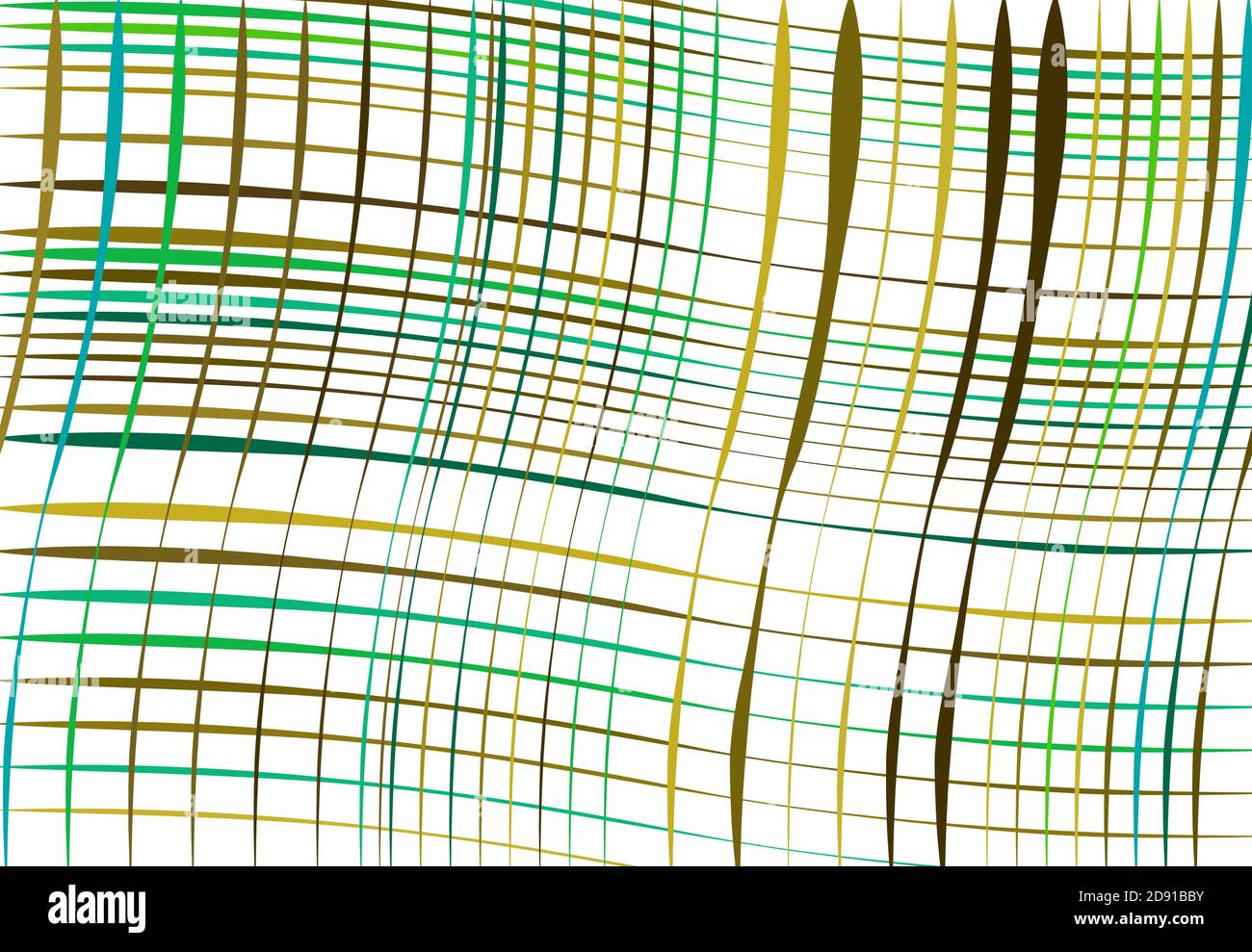 Grid, mesh of wavy, undulating, waving, billowy lines. Abstract ...
