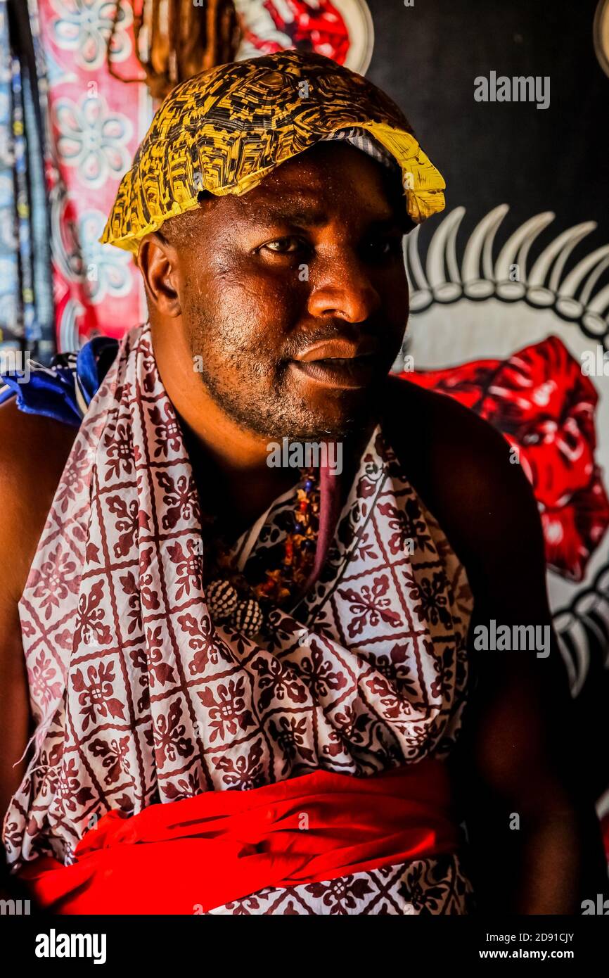 A sangoma shaman or healer hi-res stock photography and images - Alamy