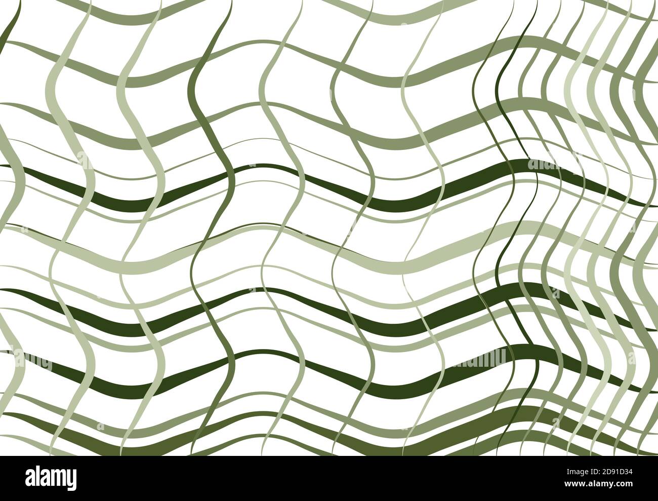 Grid, mesh of wavy, undulating, waving, billowy lines. Abstract black ...