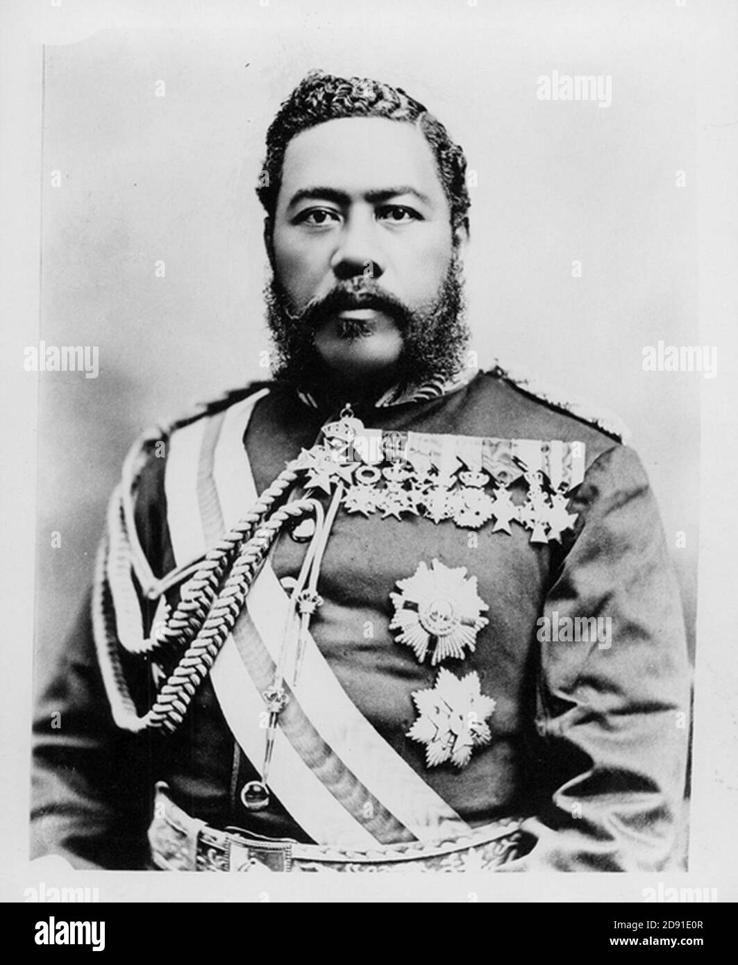 Kalakaua Black and White Stock Photos & Images - Alamy