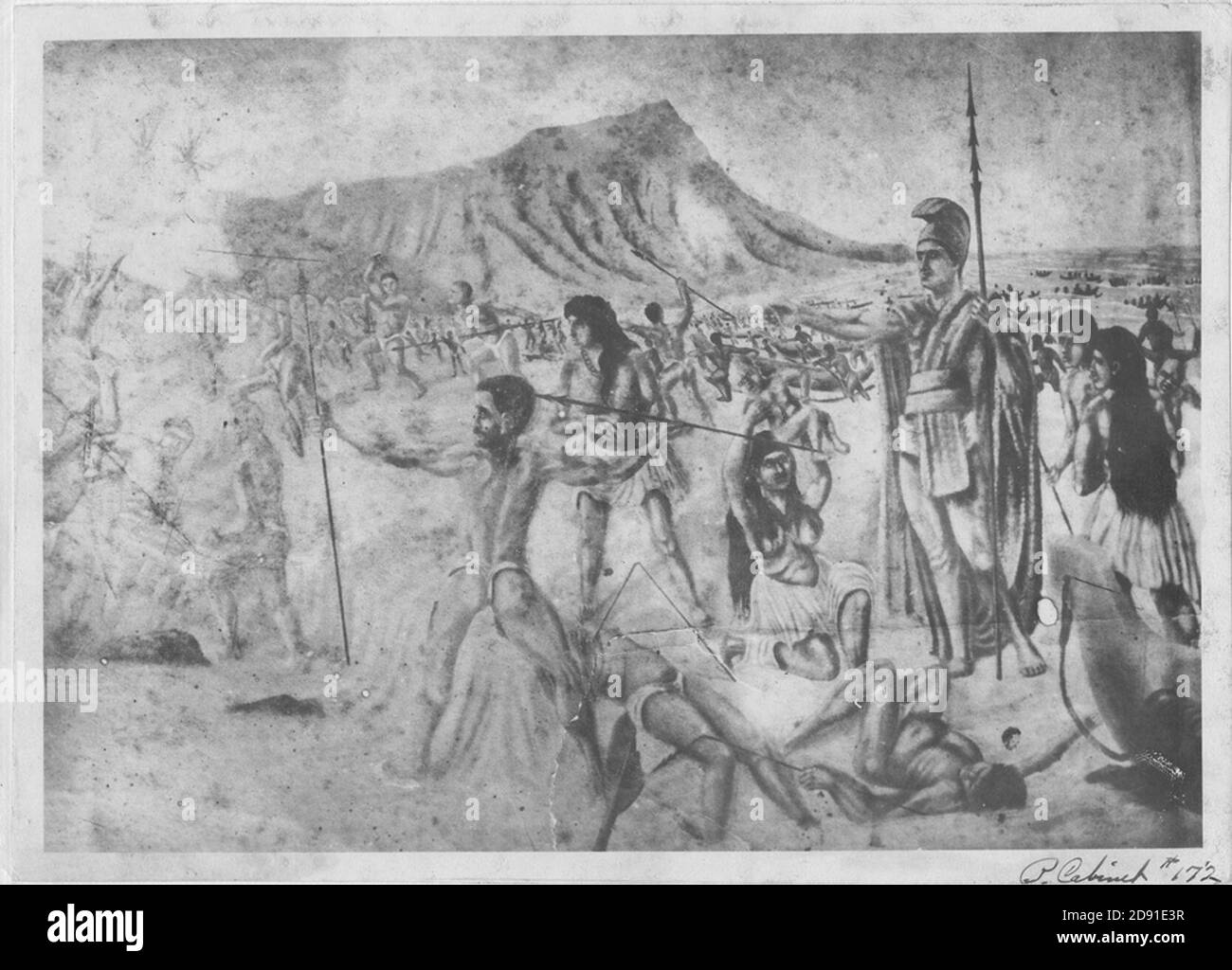 Kamehameha I going into battle Stock Photo - Alamy