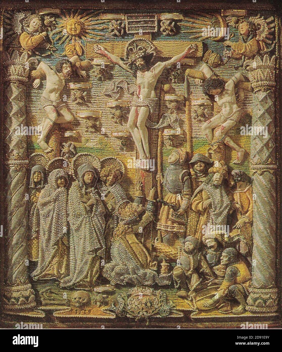 Kalvarienberg - Schloss Kronburg Stock Photo - Alamy