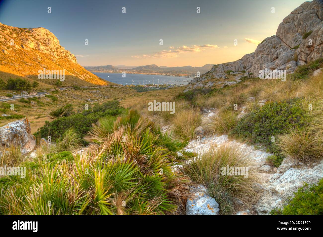 A beautiful bay in north majorca Stock Photo - Alamy