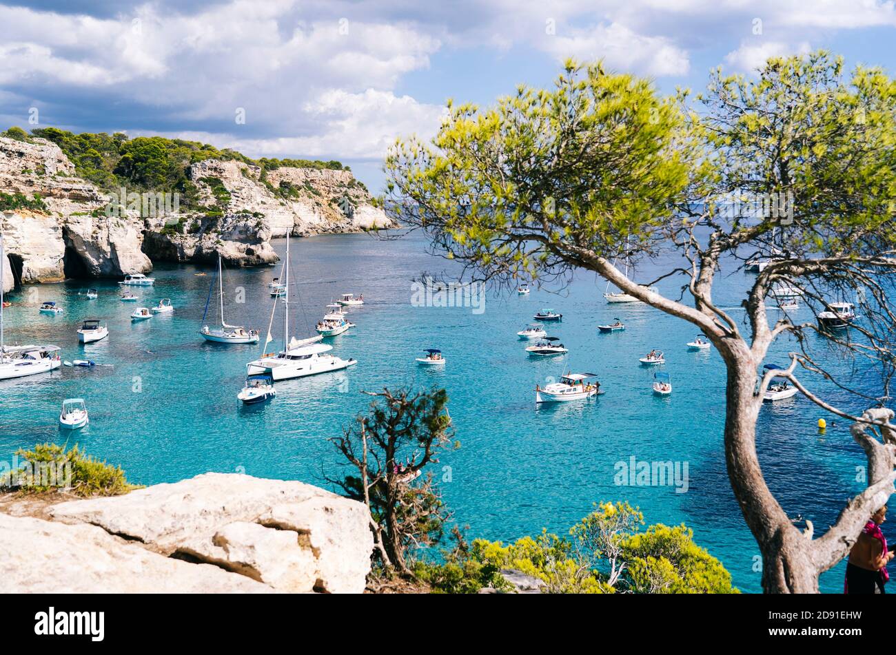 Cala macarelleta beach hi-res stock photography and images - Alamy