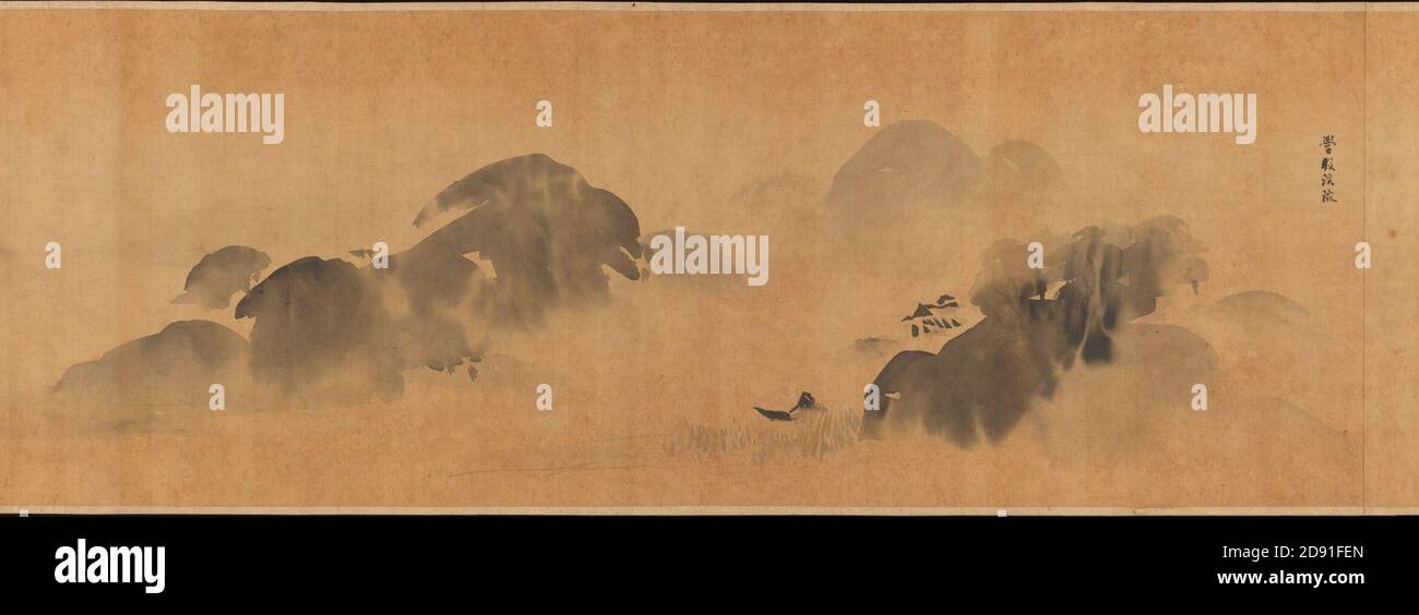 Kano Tan'yū - Famous Themes for Painting Study Known as ’The Garden of ...