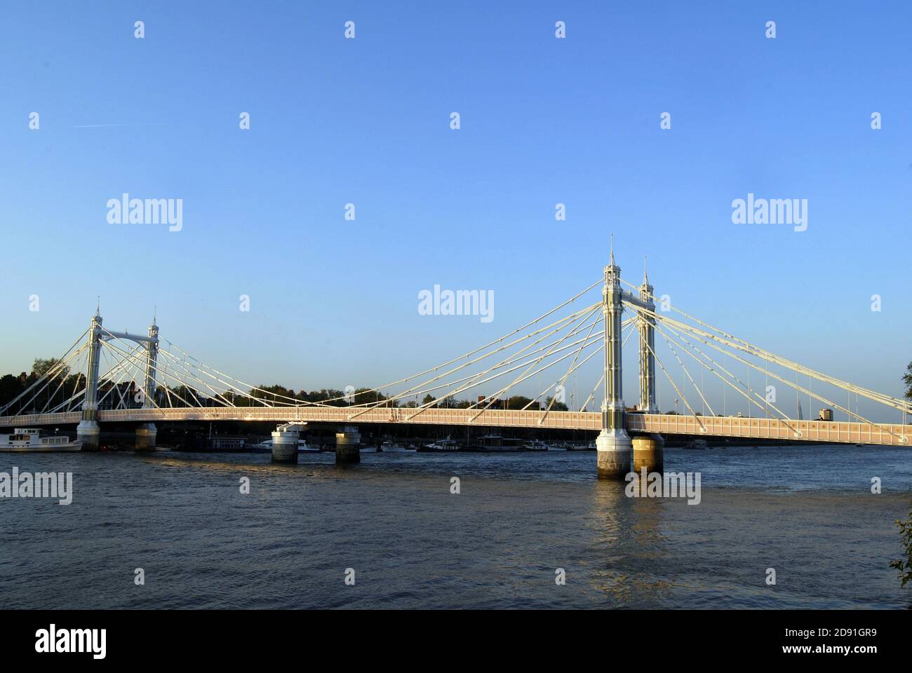 Victorian Prince Albert Bridge Stock Photo - Alamy