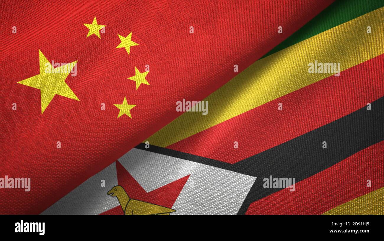 China Zimbabwe Flag High Resolution Stock Photography and Images - Alamy