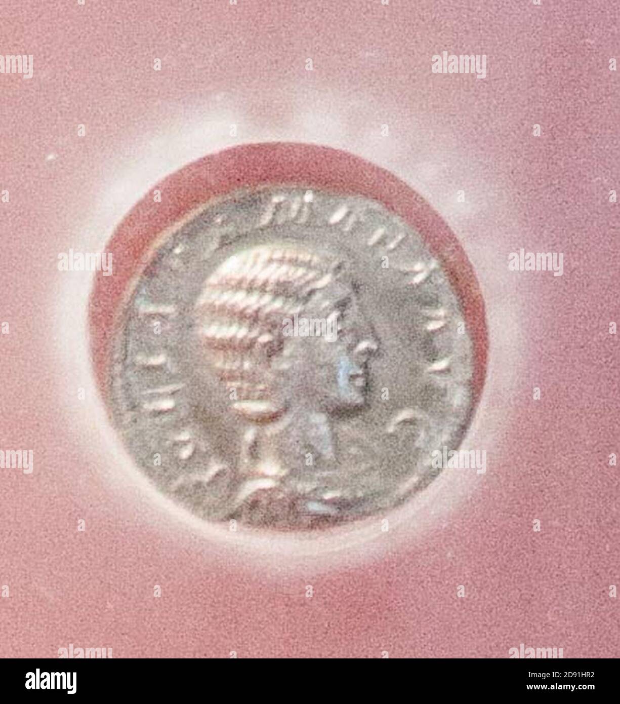 Julia Mamaea (mother of Severus Alexander) (Roman coin Stock Photo - Alamy