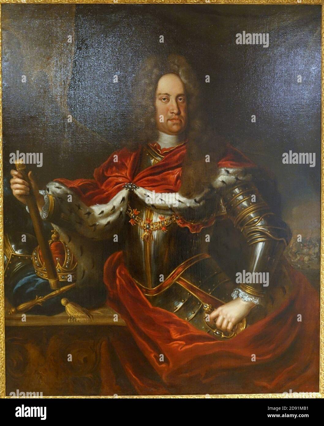 Kaiser Karl VI by Martin van Meytens the Younger, c. 1735 AD, oil on ...