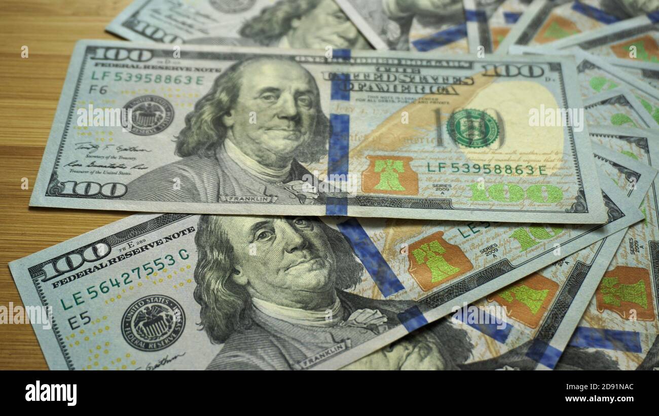 100 old dollar bills hi-res stock photography and images - Alamy