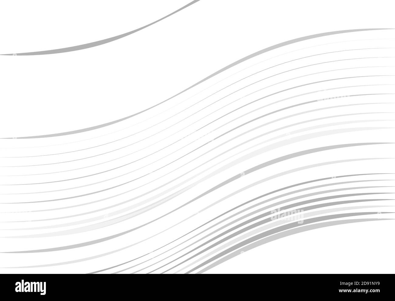 Abstract wavy, waving, billowy and undulating lines, stripes. Squiggly ...